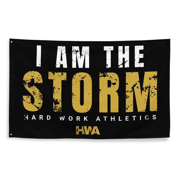I AM THE STORM FLAG - Hard Work Athletics